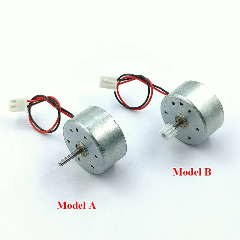 RK-300C Mini 300 Motor 24mm round Spindle Low Current DIY Solar Power ...