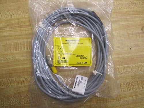 RK 4T-6 3 Wire, 6 Meter Length, CORDSET, M12 EUROFAST, Nickel Plated ...