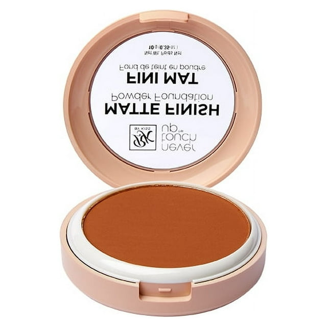 RK BY KISS never touch up Matte Finish Powder Foundation, Honey Brown ...