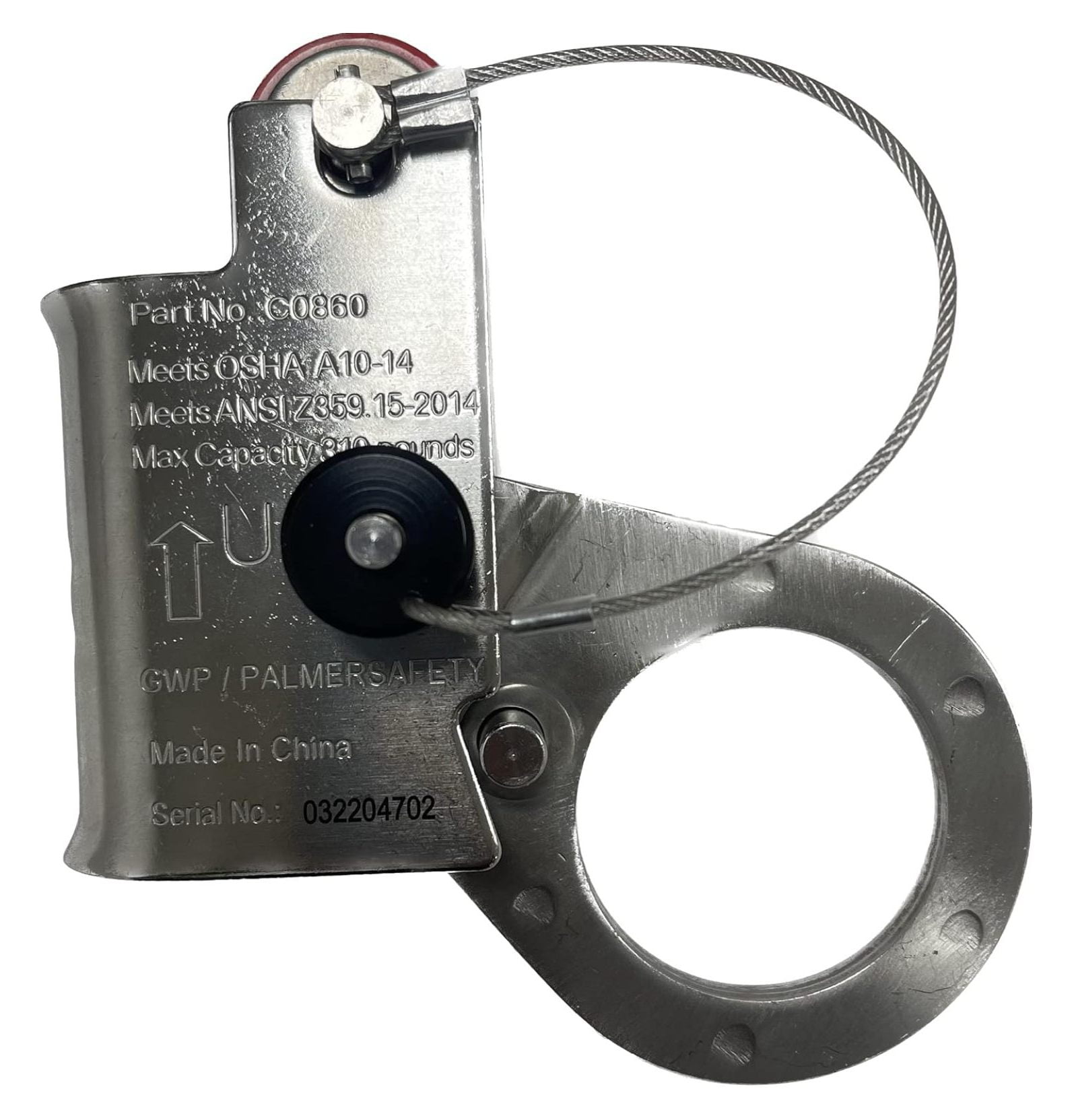 RK Fall Protection VF505 5/8-Inch Automatic Energy Absorbing Rope Grab ...