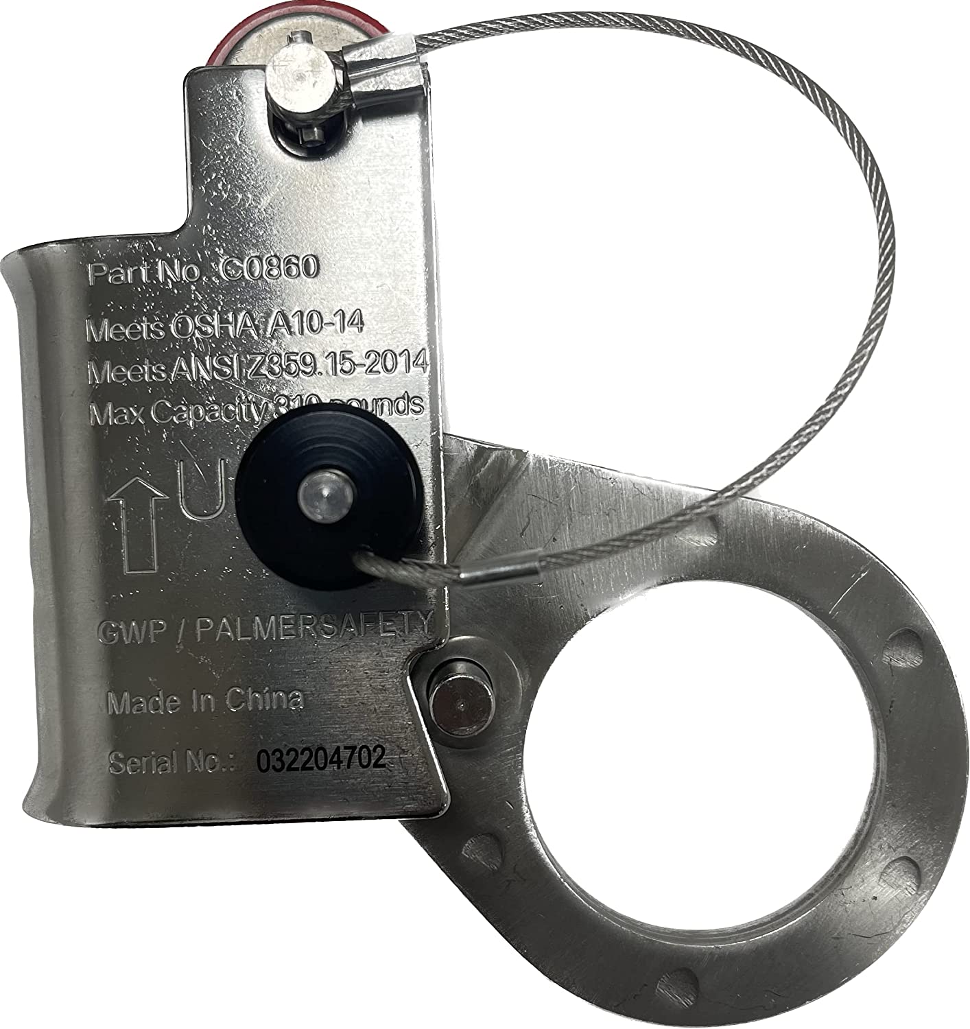 RK Fall Protection VF505 5/8-Inch Automatic Energy Absorbing Rope Grab ...