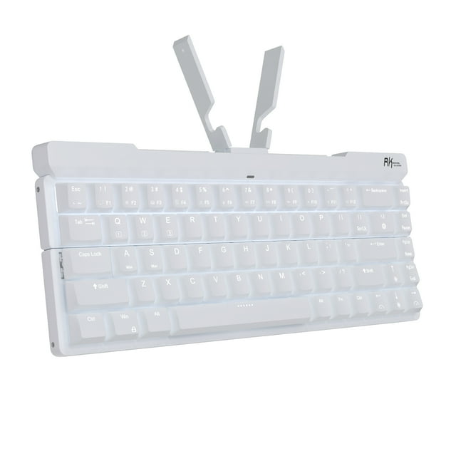 RK Royal Kludge RKF68 Foldable Mechanical Keyboard Dual Mode Wireless ...