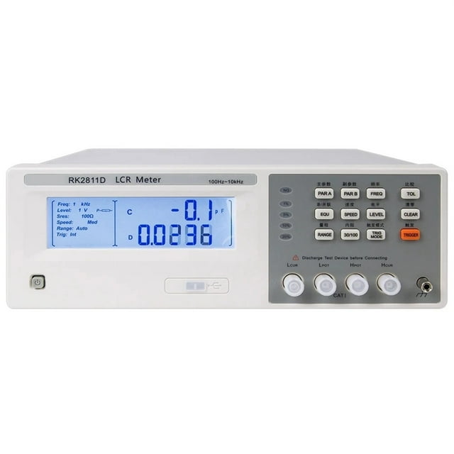 RK2811D Digital Bridge LCR Resistance Capacitance Inductance Frequency ...