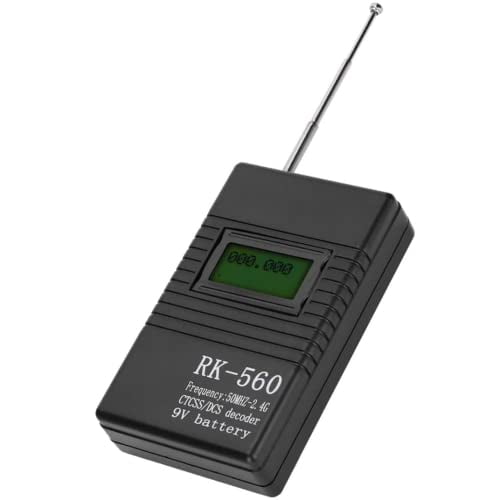 RK560 Mini Radio Frequency Counter Meter,50MHz-2.4GHz Radio Frequency ...