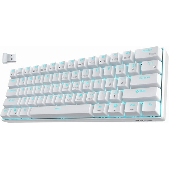 RK61 Wireless 60% Mechanical Gaming Keyboard, Ultra-Compact 60 Keys ...