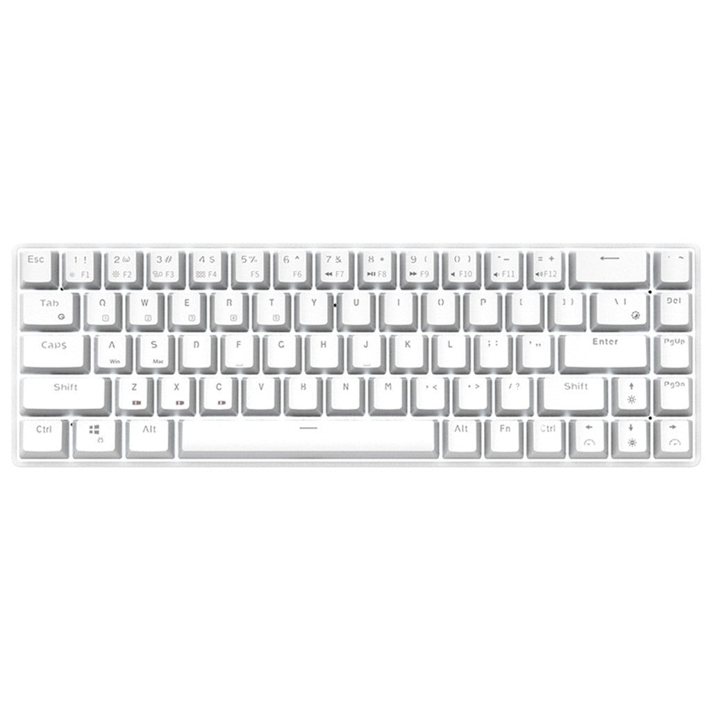 RK855 Mode 68-Key Portable Ergonomic Gaming Bluetooth Mechanical ...