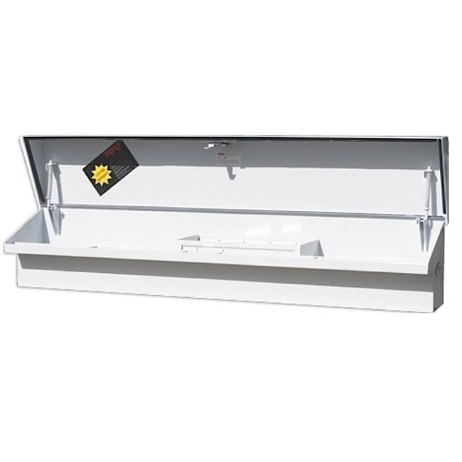 RKI 67STS 67 in. Slant Top Steel Side Box - White - 67in. - Steel ...