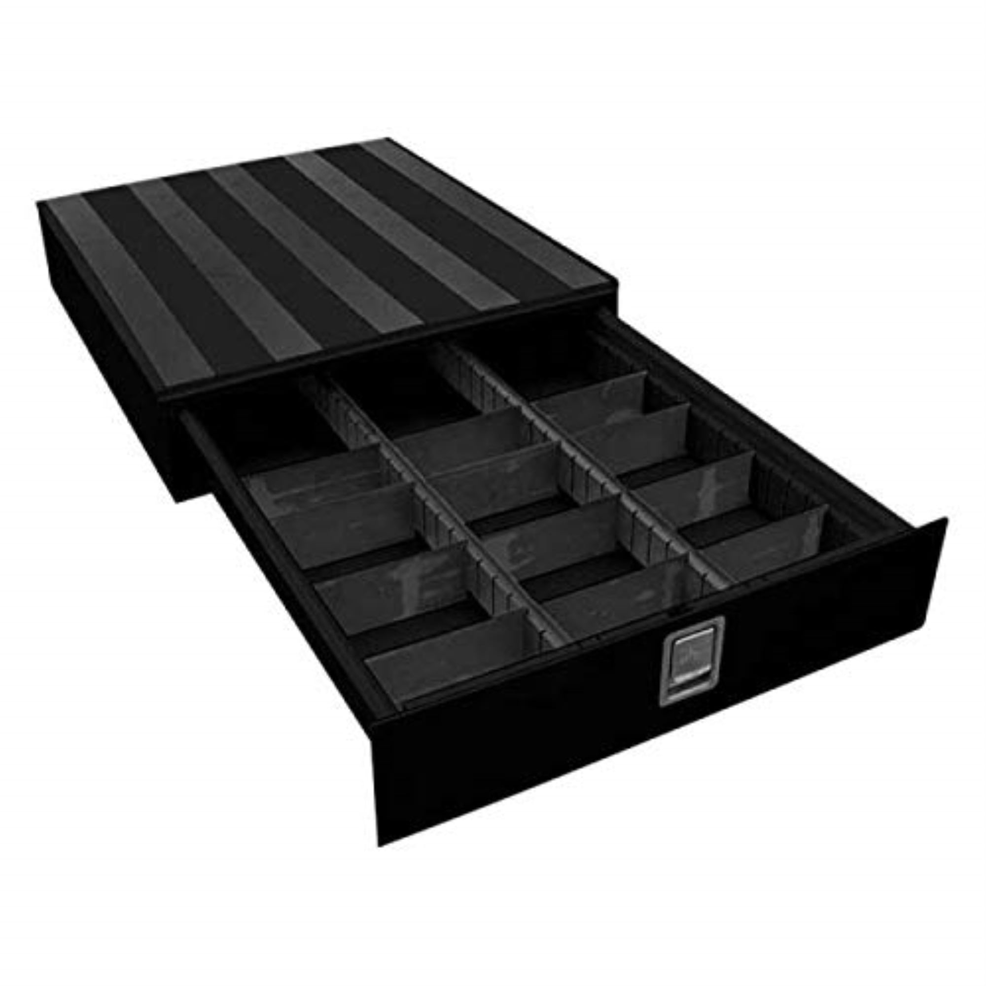 RKI FD401048B FD-Series Steel Floor Drawers Unit Black - Walmart.com