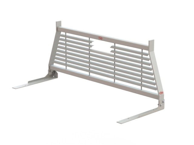 RKI WG15AW Headache Rack Louvered White Aluminum With Mounting Kit And ...