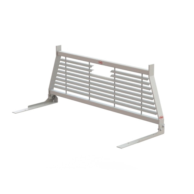 RKI WG15AW Headache Rack Louvered White Aluminum With Mounting Kit And ...