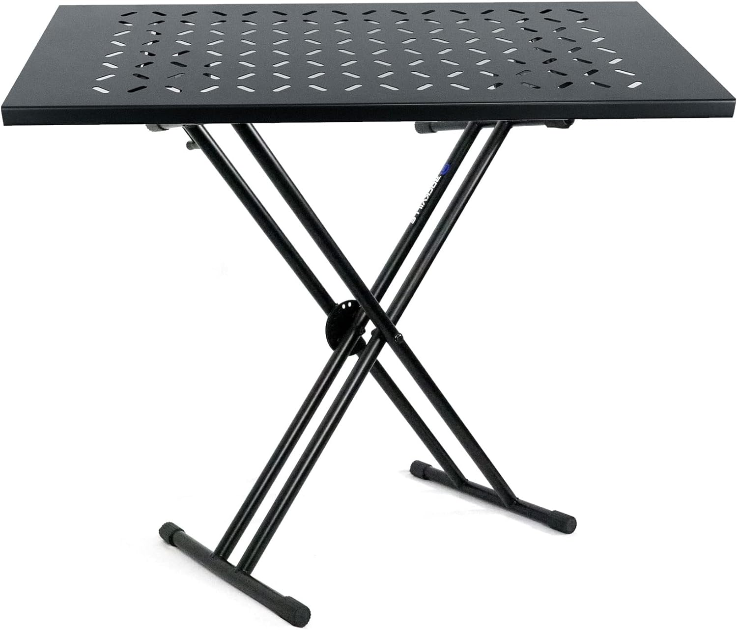 RKS30X Double X Braced Keyboard Stand w Push Button Lock Mechanism ...