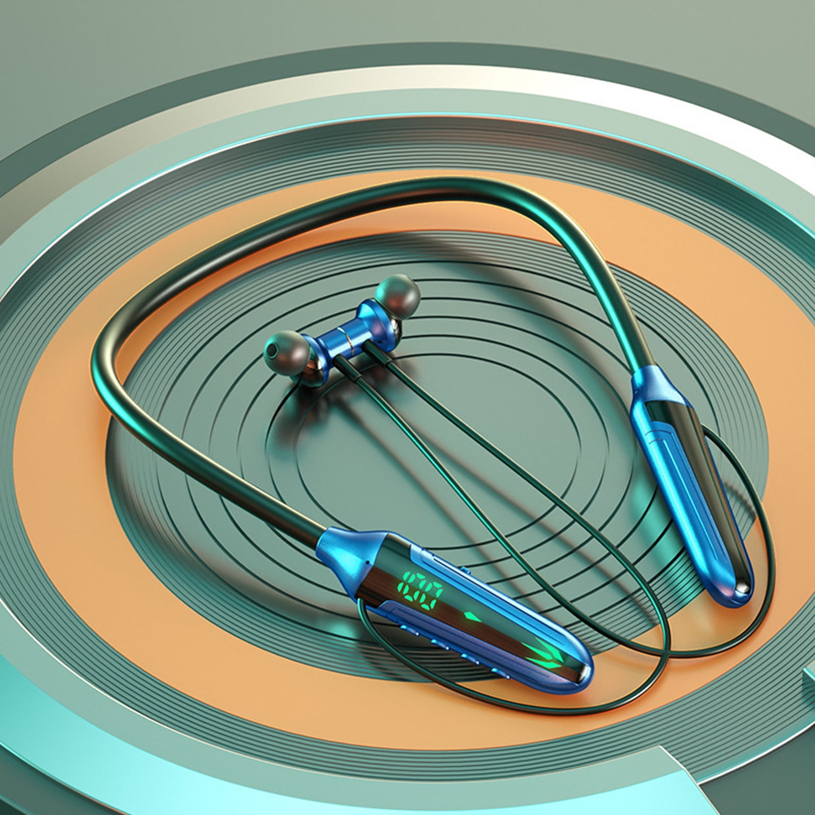 RKSTN Bluetooth 5.3 Sport Headphones,Sports Wireless High Power ...