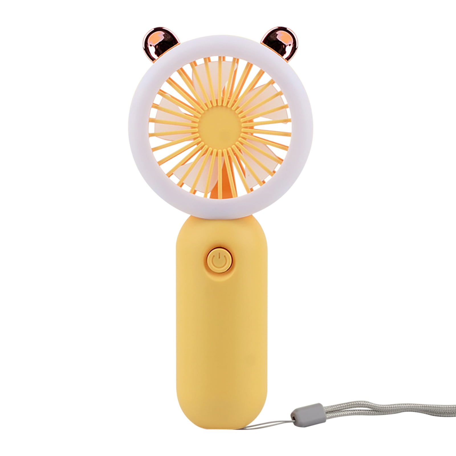 RKSTN Hand Held Fan Travel Must Haves for Women Cosmetic Fan with Light ...