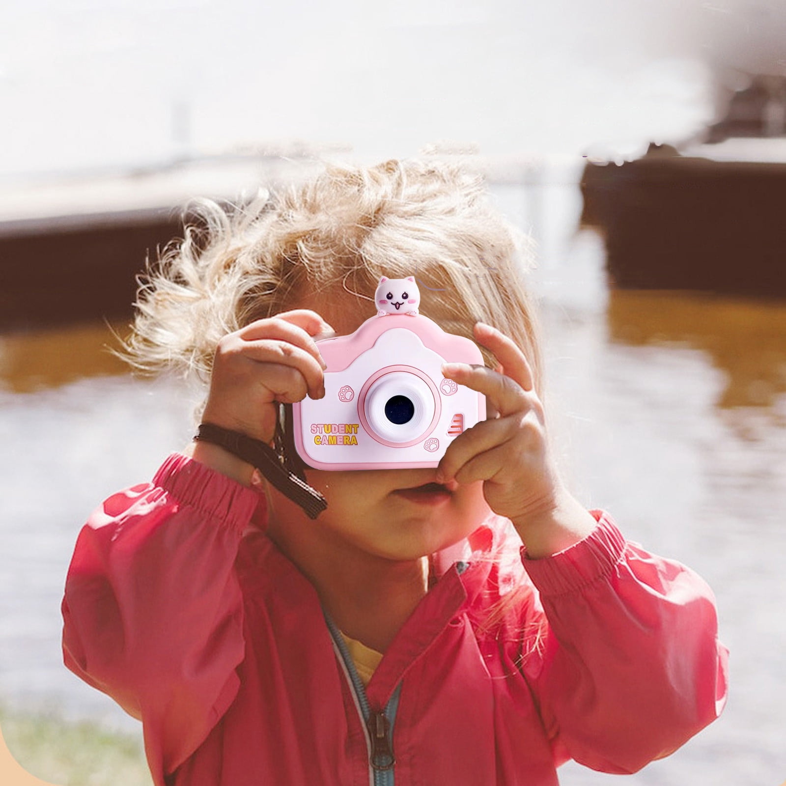 RKSTN Kids Camera Children's Holiday Gift High-definition Front and ...