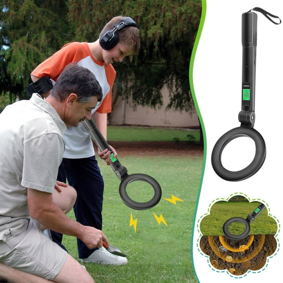 RKSTN Metal Detector Metal Detector Handheld Portable Foldable High ...