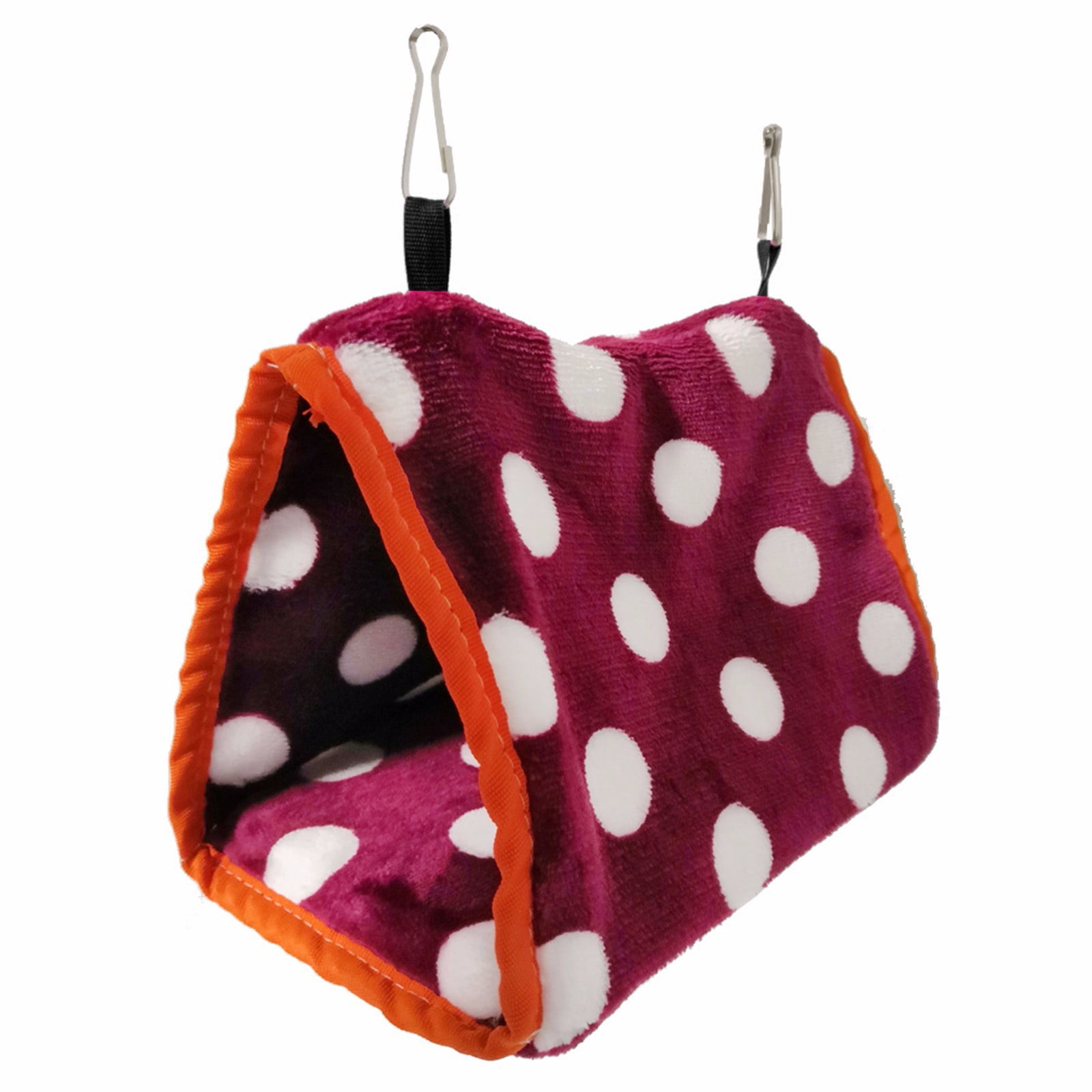 RKSTN Pets Parrot Ham-mock Bird Hanging Bed House Plush Winter Warm ...