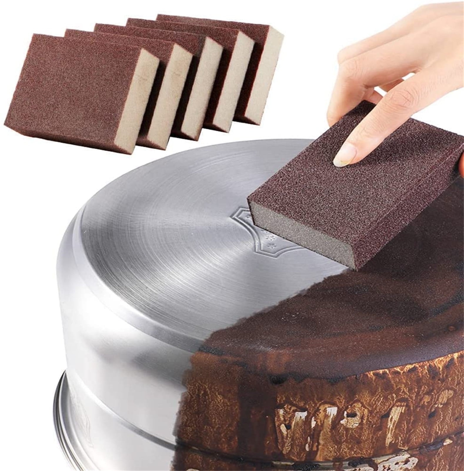 RKSTN Sponges Carborundum Sponge Emery Sponge Brush Eraser Scrub ...