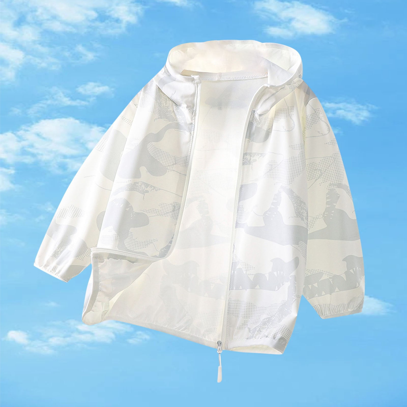 RKSTN UPF 50+ Sun Protection Toddler Jacket Hooded Girls Jacket Quickly ...