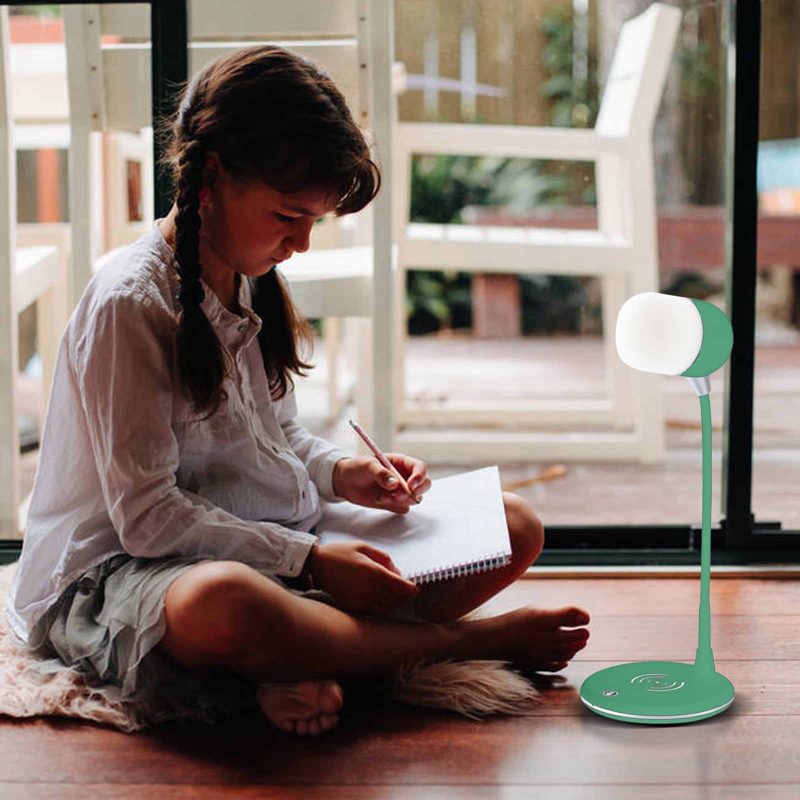 RKSTN Wireless Charging Bluetooth Speaker Three-In-One LED Dimmable ...