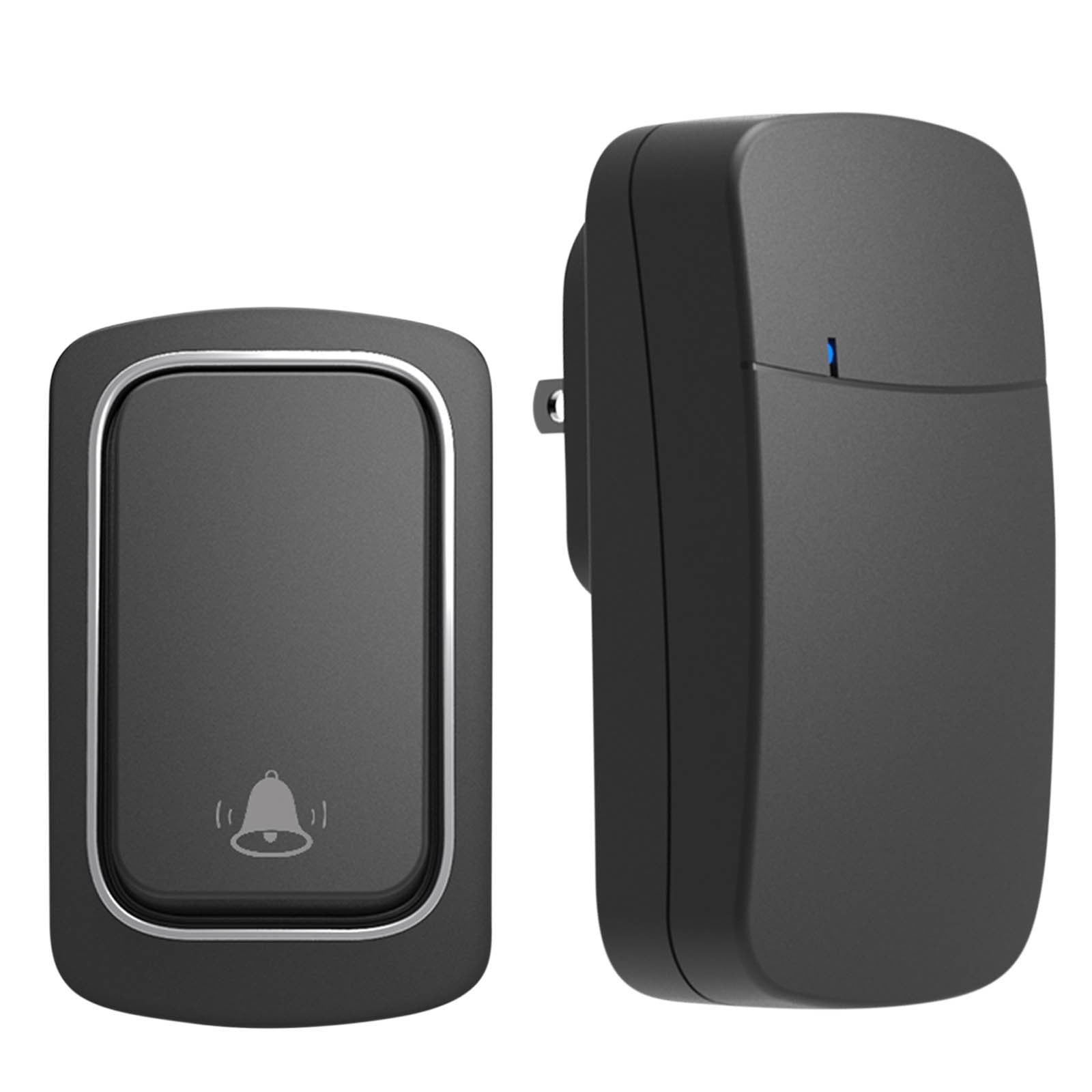 RKSTN Wireless Doorbell Plug and Play Waterproof Door Bell Kit ...