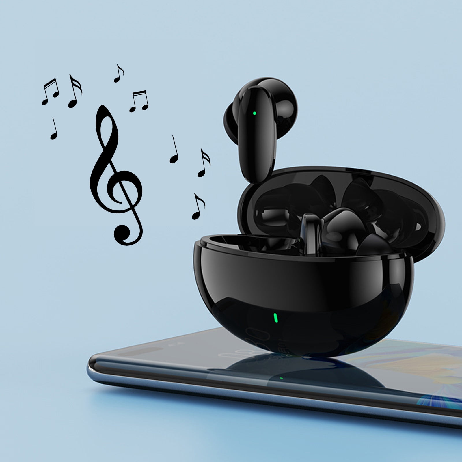 RKSTN Wireless Earbuds Ear Buds Bluetooth 5.3 Wireless Earbuds with ...