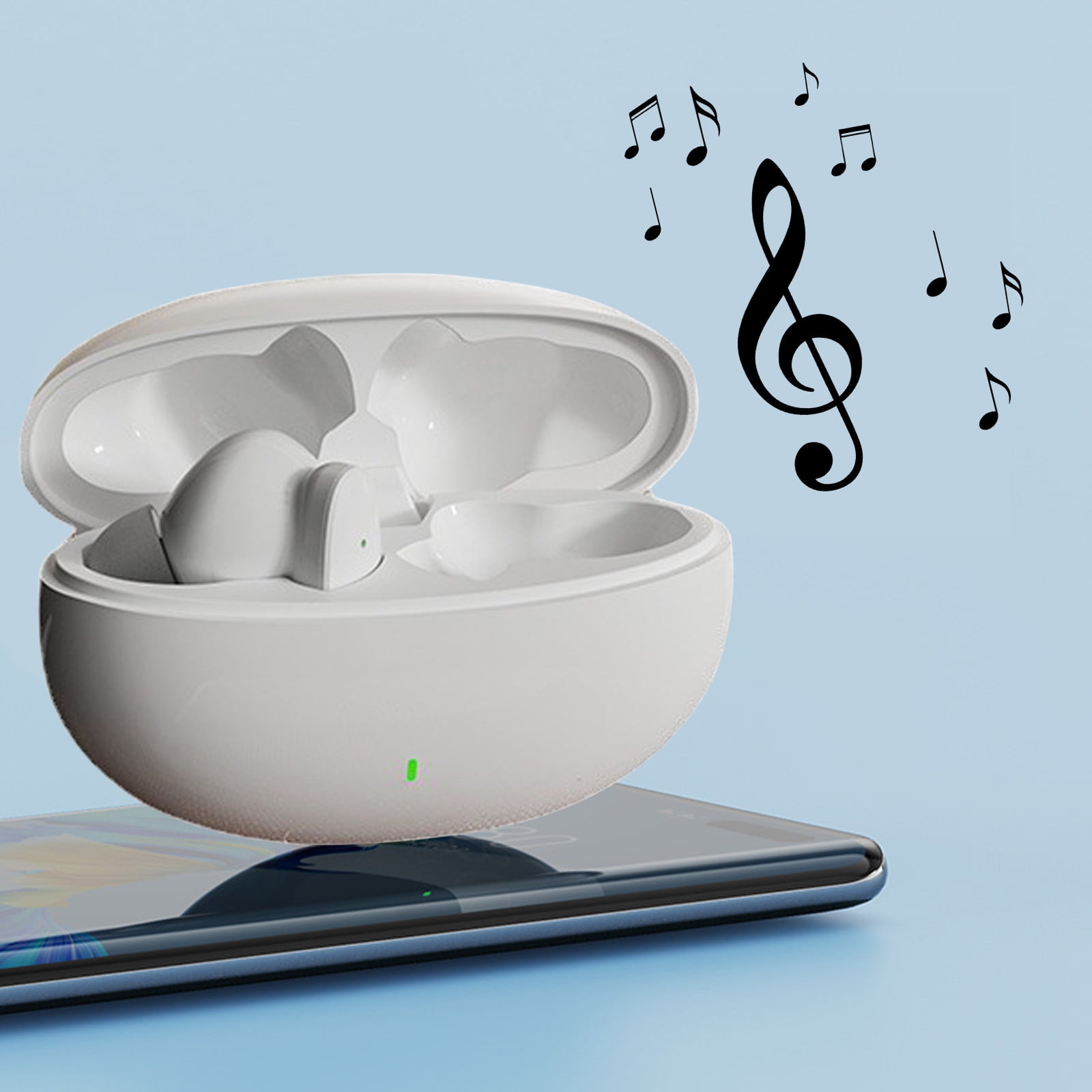 RKSTN Wireless Earbuds Ear Buds Bluetooth 5.3 Wireless Earbuds with ...