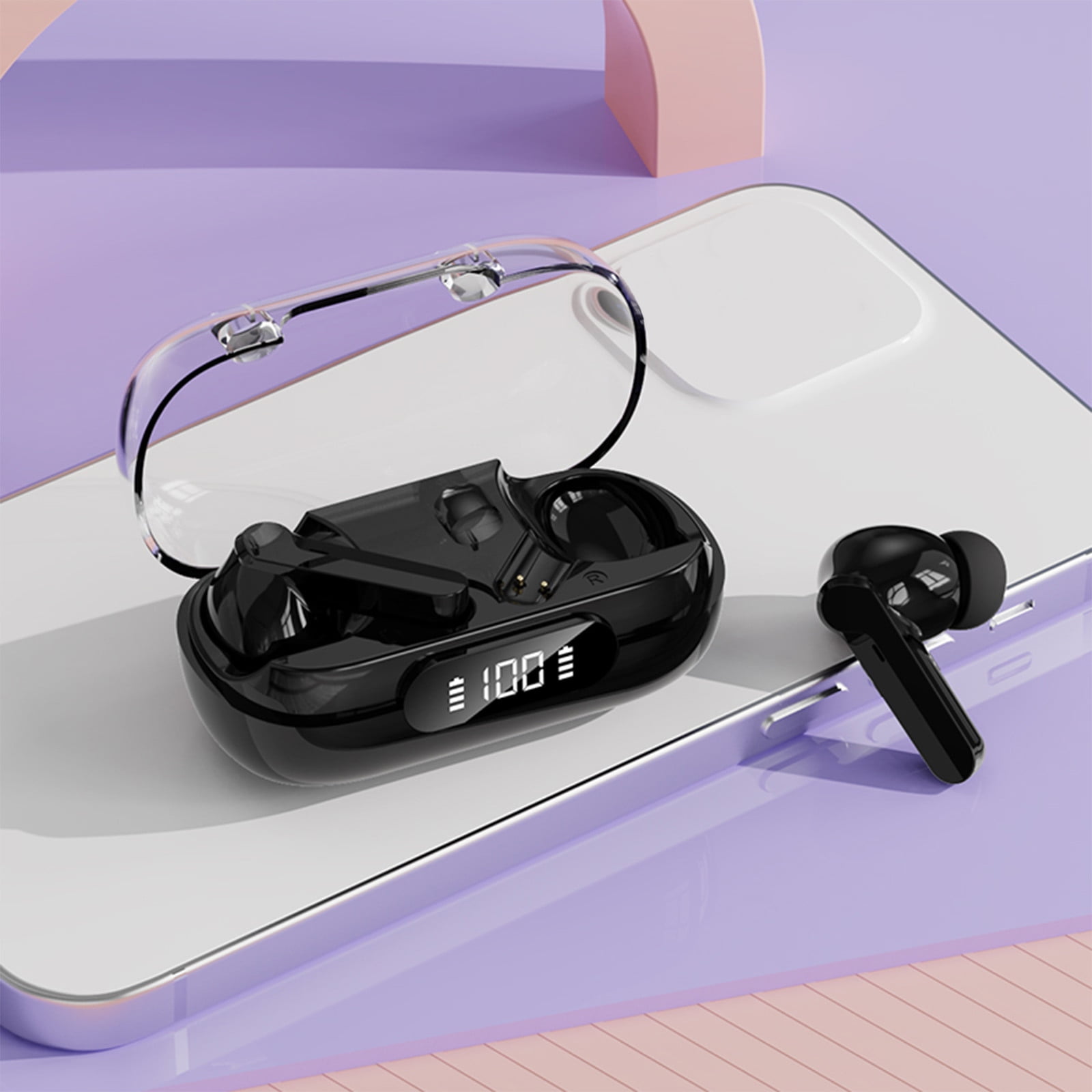 RKSTN Wireless Earbuds Ear Buds Wireless Bluetooth 5.3 Headphones ...