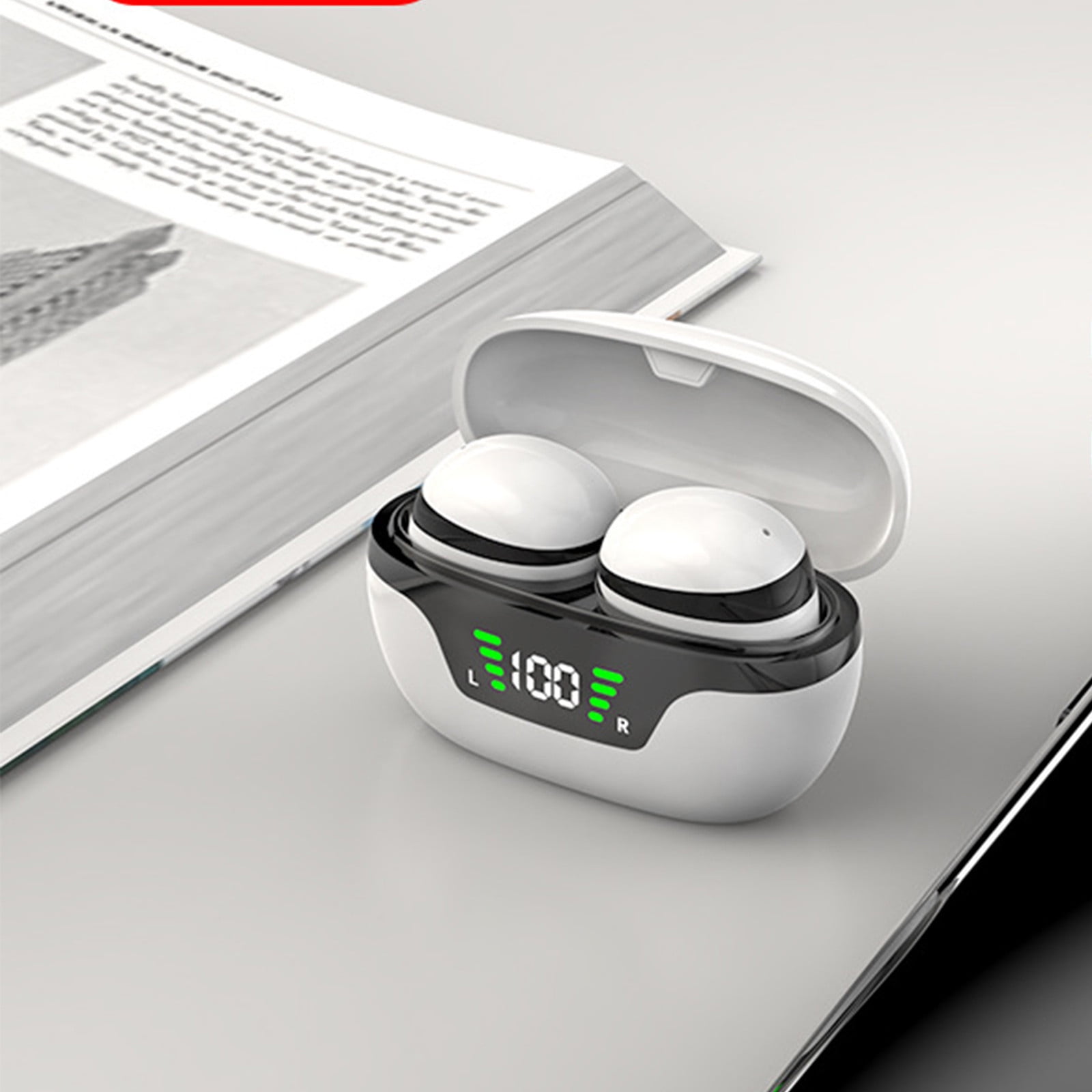 RKSTN Wireless Earbuds Ear Buds Wireless Bluetooth Headset 5.3 Mini ...