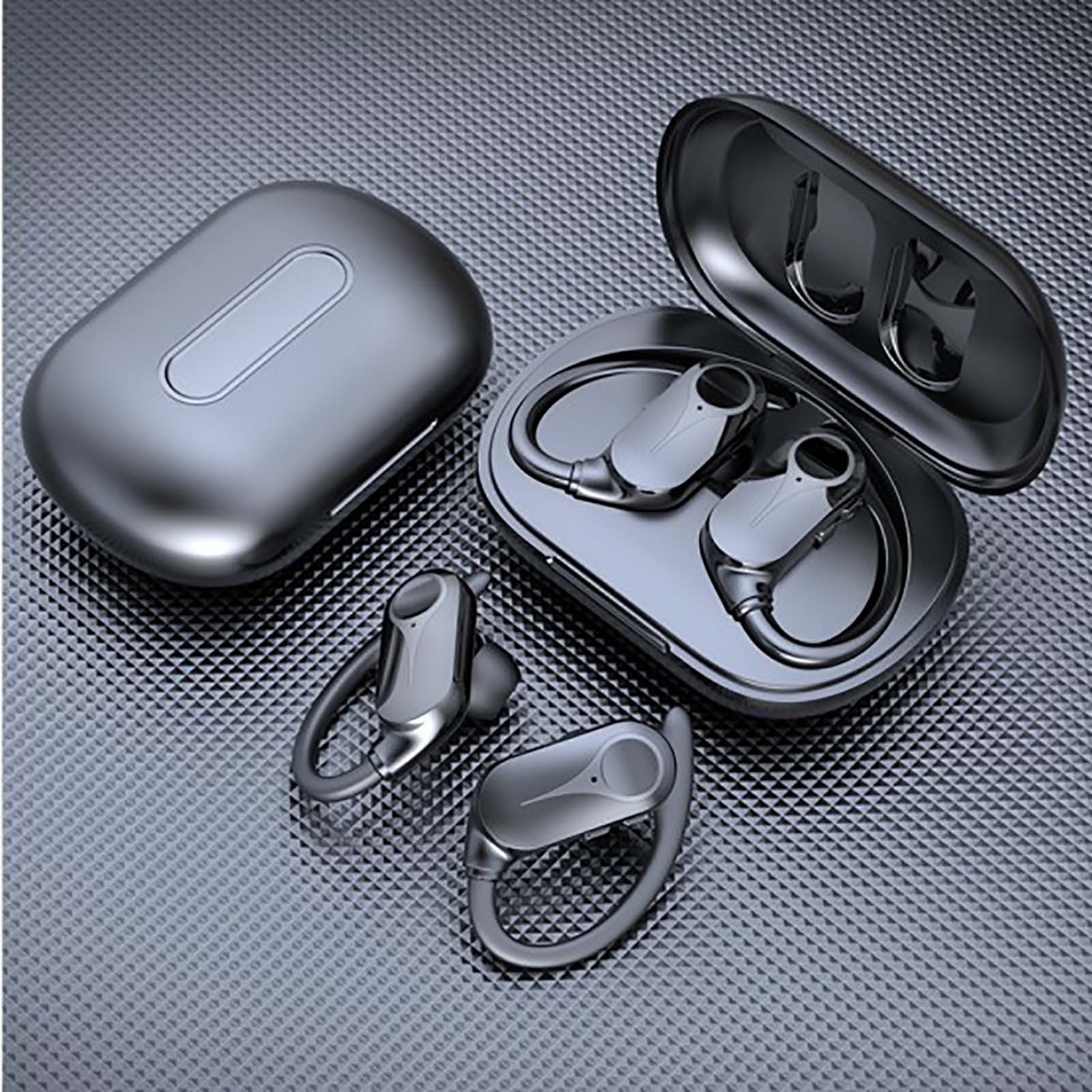 RKSTN Wireless Earbuds with Earhooks Ear Buds Bluetooth Headset 5.3 Ear ...