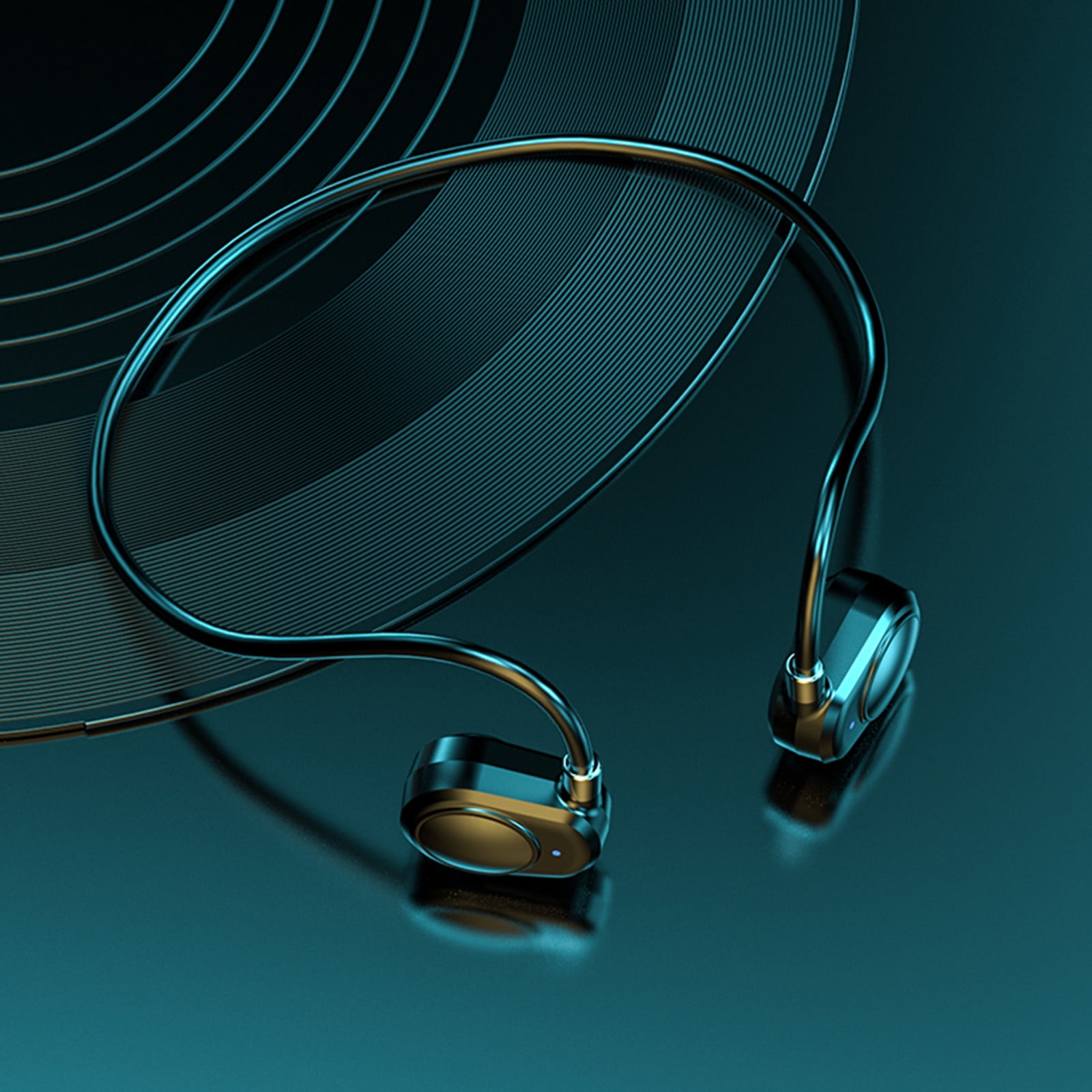 RKSTN Wireless Earbuds Travel Essentials 5.3 Ear-Hanging Sports Running ...