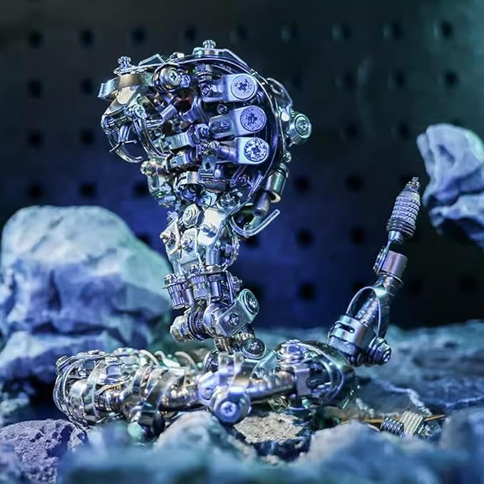 RKXQT 3D Metal Puzzles for Adults Vintage Steampunk Style Unique Gift ...