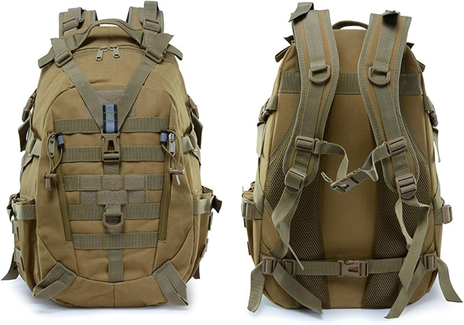 RKXQT 54L Hiking Backpack, Military Tactical Backpacks,Army Assault ...