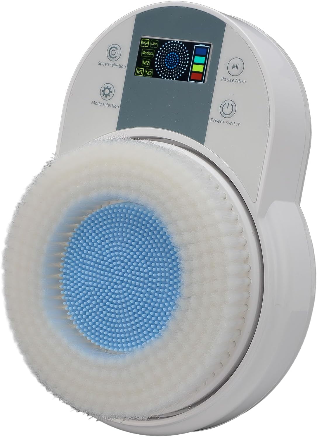 RKXQT Ai Smart Chip Electric Back Scrubber, Wall Mounted Rechargeable ...