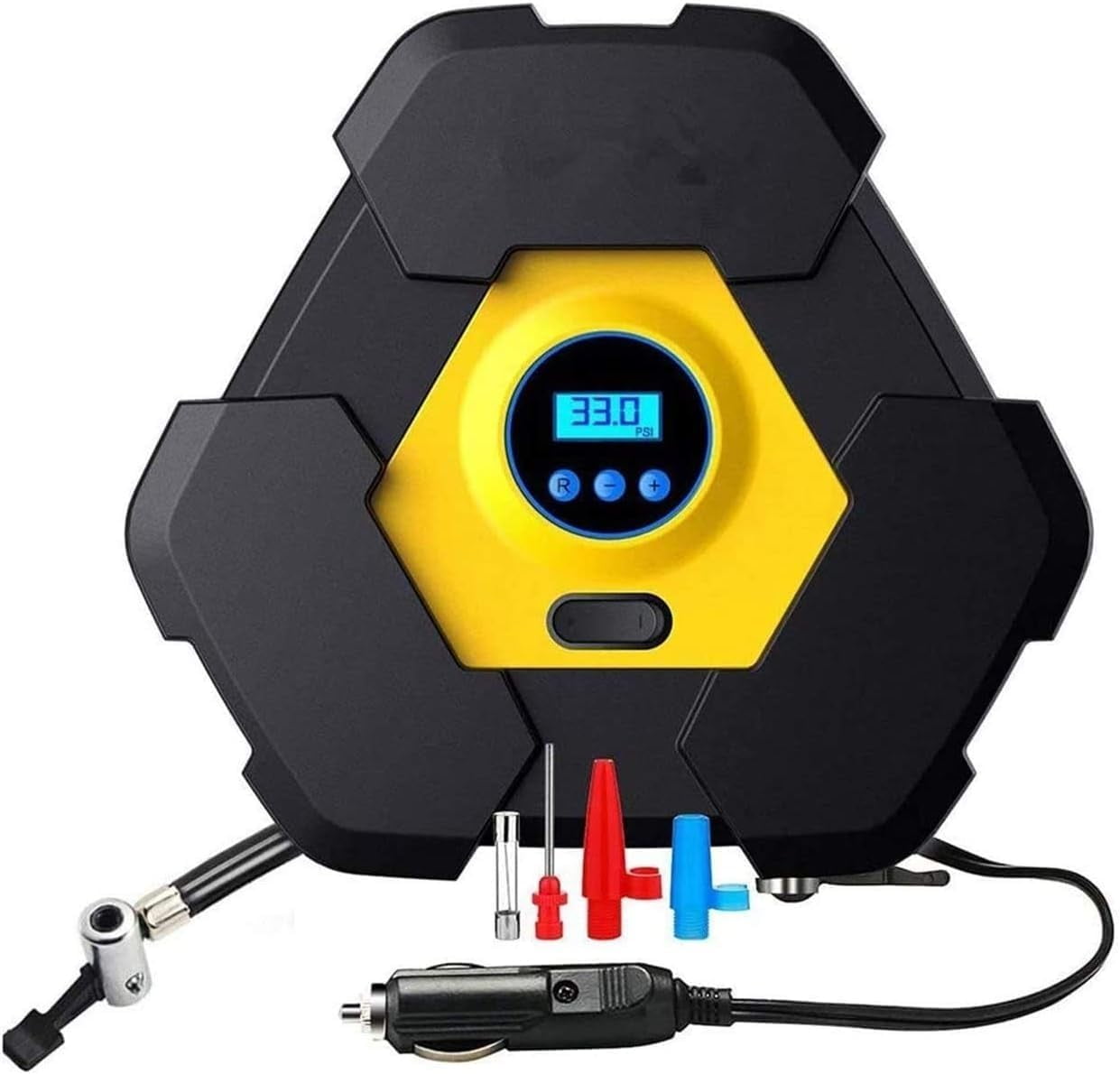 RKXQT Air Compressor Tire Inflator, 12V 150PSI Portable Air Pump for ...