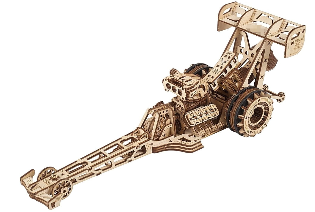RKXQT Dragster Car Model Kit - Top Fuel Dragster Model Kits 3D Puzzle ...
