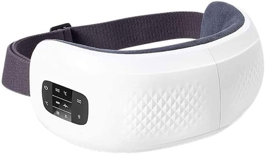 RKXQT Eye Massager with Heat,Air Pressure Vibration Eye Massager ...