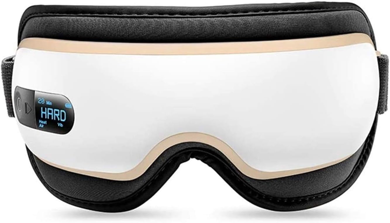 RKXQT Eye Massager, Portable Electric Eye Massager with Heat Air ...