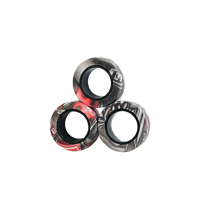 RKXQT Fidget Rings Magnetic Rings - Fidget Toys Adults - Magnetic ...