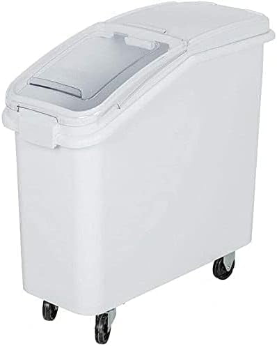 RKXQT Flour Trolley Storage Box, Food Container, Ingredient Container ...