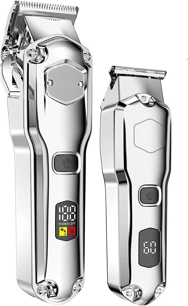 RKXQT Hair Clippers,Beard Trimmer for Men, All Metal Men‘s Professional ...