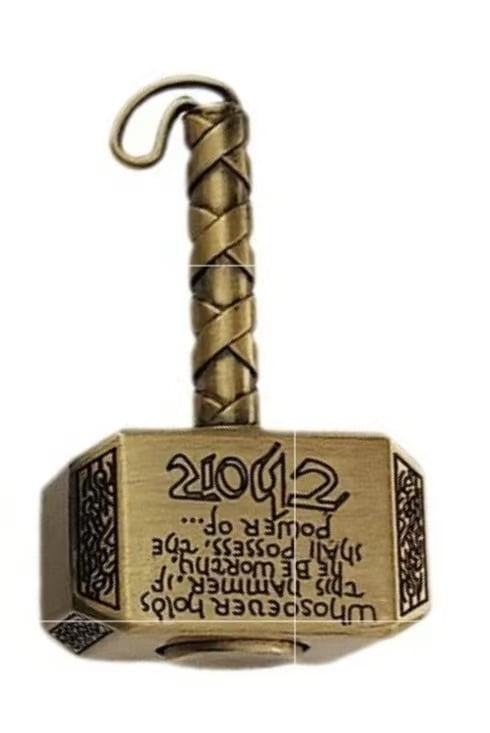 RKXQT Mini Hammer Fidget Spinners Metal with Star Fidget Finger Spinner ...