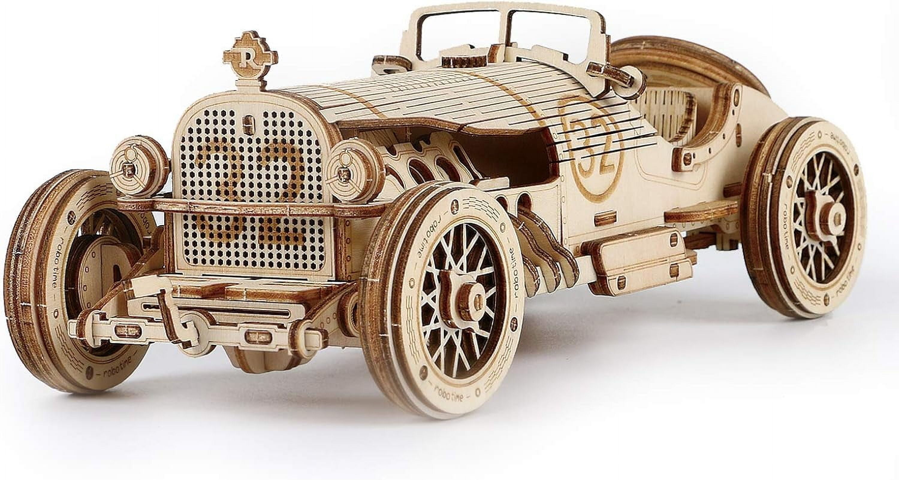 RKXQT Model Car Kits - Wooden 3D Puzzles - Model Cars to Build for ...