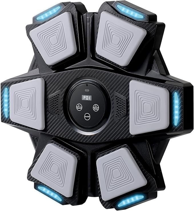 RKXQT Music Boxing Machine,Bluetooth Punching Machine with Gloves,9 ...