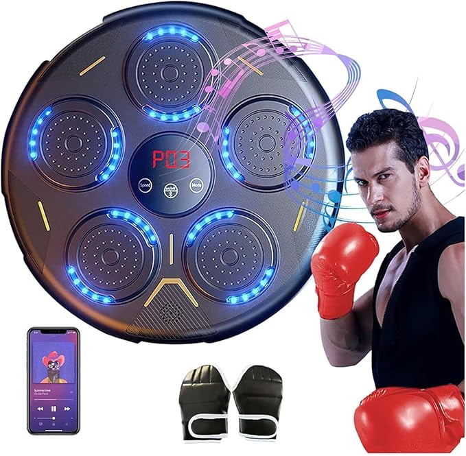 RKXQT Music Boxing Training Machine - Bluetooth-Connected Multi-Mode ...