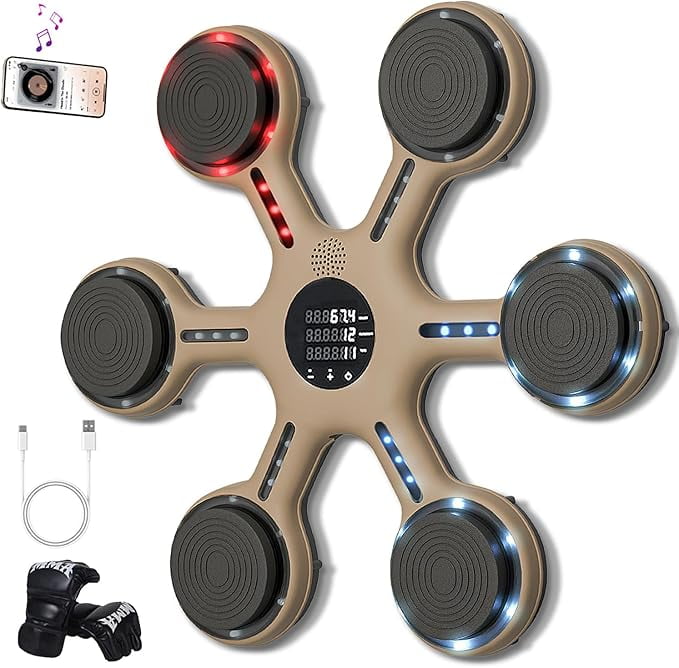 RKXQT New Intelligent - Professional Music Boxing Machine, Bluetooth ...