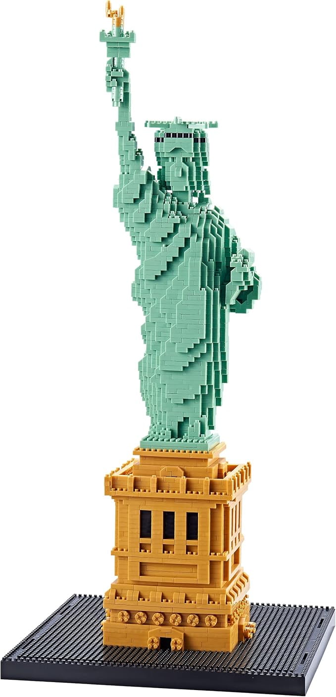 RKXQT Statue of Liberty Mini Blocks Set (2810 PCS), Educational ...