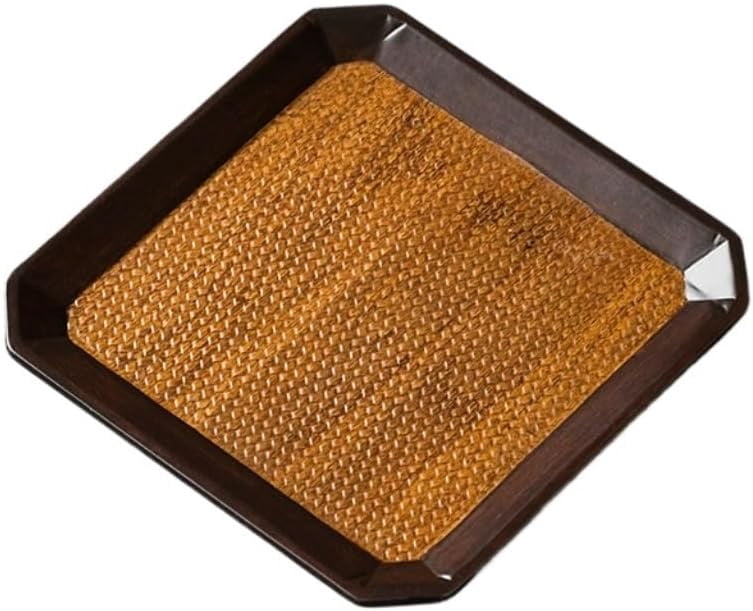 RKXQT Tea Trays for Serving Bamboo Dry Bubble Tray Single-Layer Fruit ...