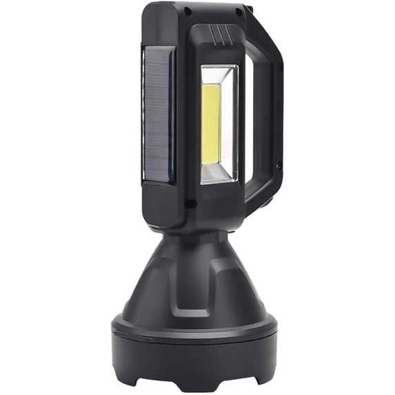 RKXQT USB/Solar Rechargeable Flashlight Long-Distance Portable ...