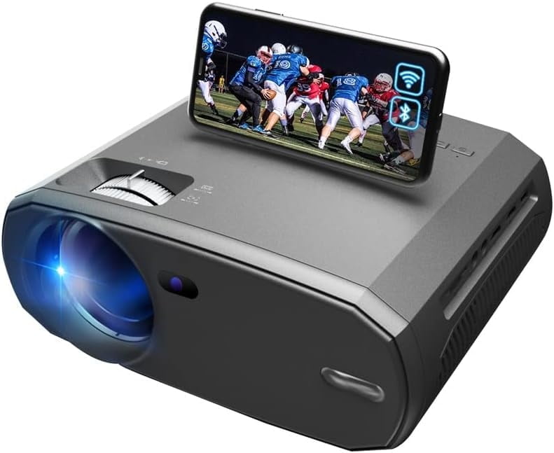 RKXQT V50 Portable 5g Projector Mini Smart Real 1080p Full Movie ...