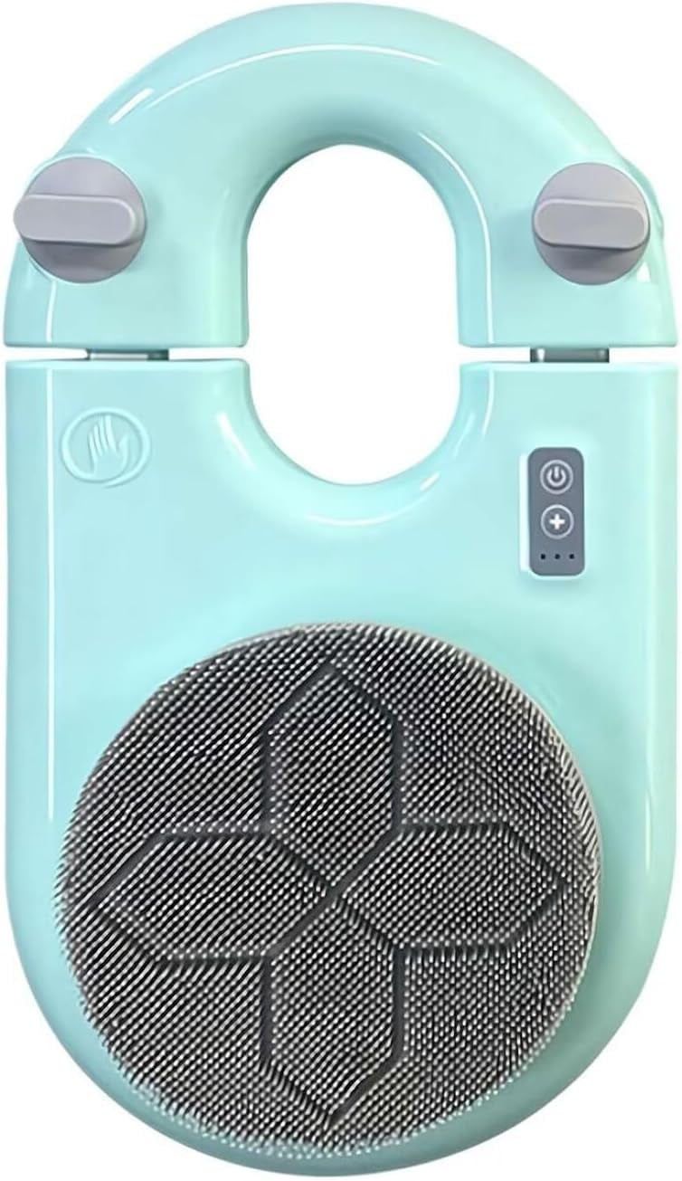 RKXQT Wall Mounted Electric Back Scrubbers,360° Automatic Rota-Tion ...